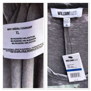 William Rast | Tops | William Rast Graphic Distressed Tshirt Nwt | Poshmark